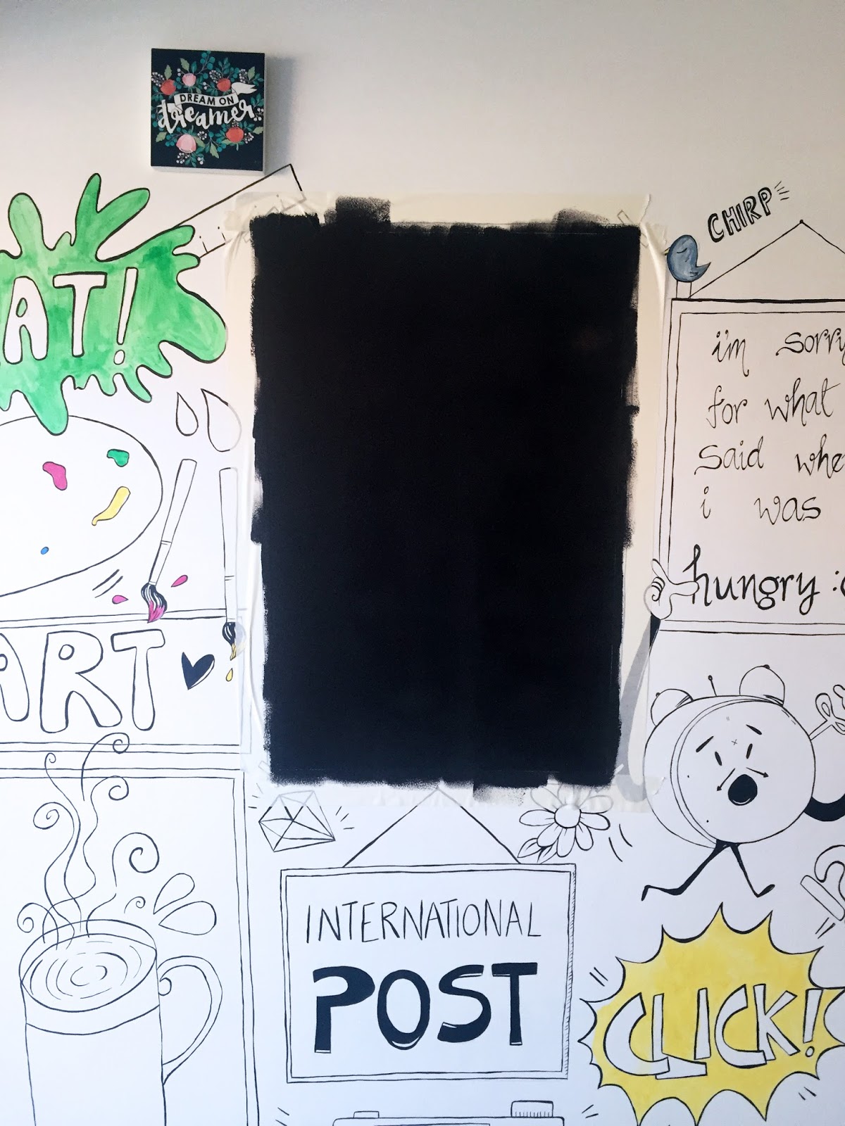 Prativya: Craft Room Doodle wall