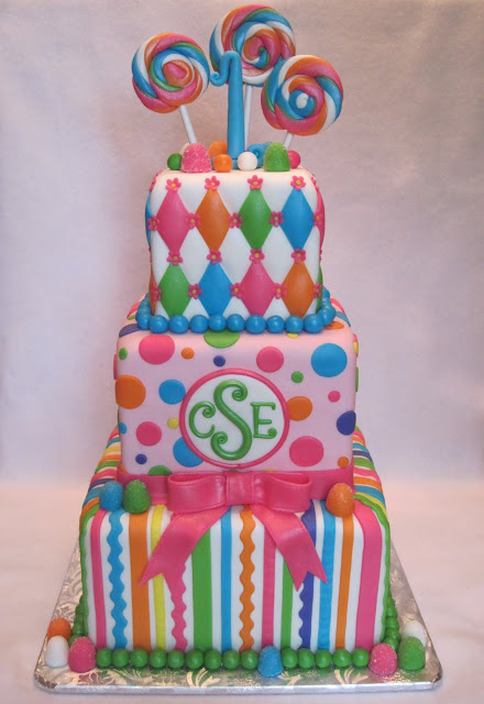 Southern Blue Celebrations: Candy / Sweet Shop Theme Cakes