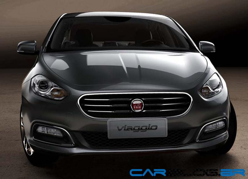 Fiat Viaggio 2013: novas fotos do sedã italiano em corpo inteiro