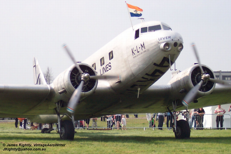Vintage Aeroplane Writer: The importance of KLM DC-2 'Uiver' in Albury ...