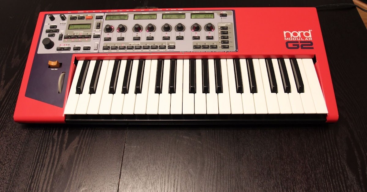 MATRIXSYNTH: Clavia Nord Modular G2 Keyboard Synthesizer EXPANDED