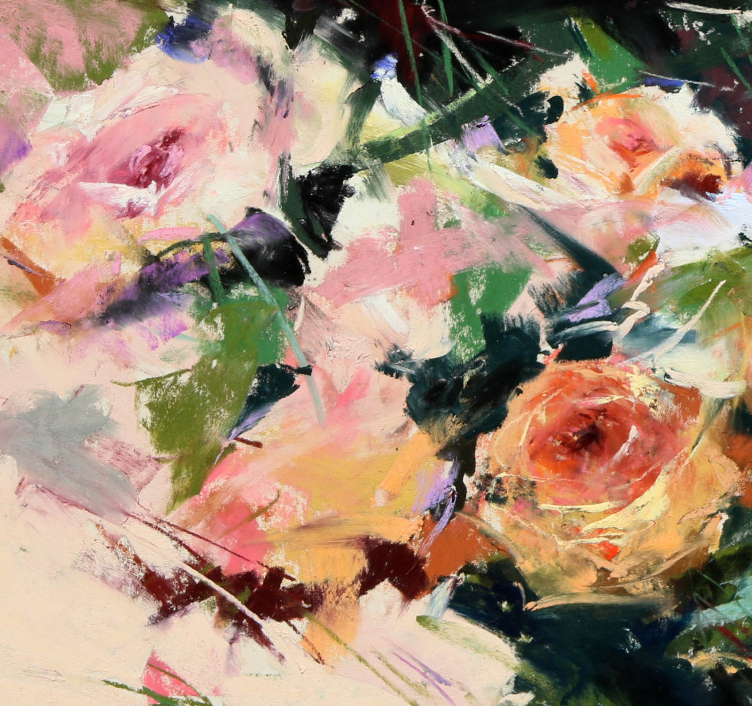 Saks Galleries Blog: Clive Tyler Rose Painting of the Day Available at ...