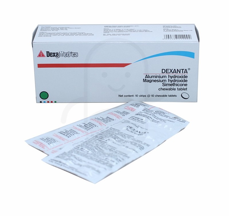 Dexanta Chewy tablet, Indikasi, Dosis, Efek Samping - OBATGeneric