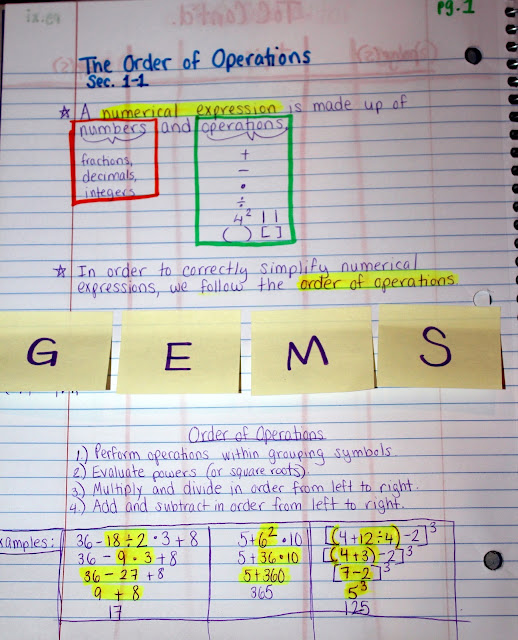 Order Of Operations Problems And Answers 7Th Grade