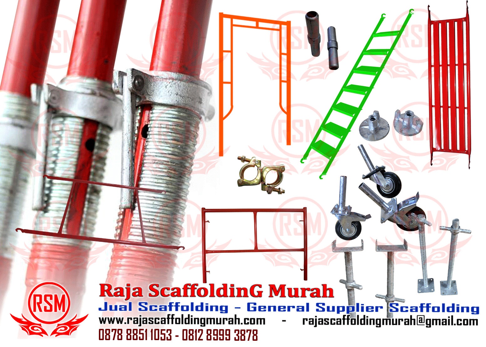 Scaffolding dan Aksesoris | Raja Scaffolding Murah 0812 8999 3878