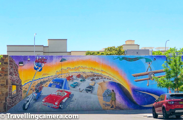 Popular Graffitis of Albuquerque Town in New Mexico, USA