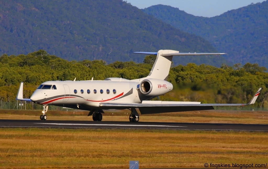 Far North Queensland Skies: Pacific Flight Services Gulfstream V VH-PFL