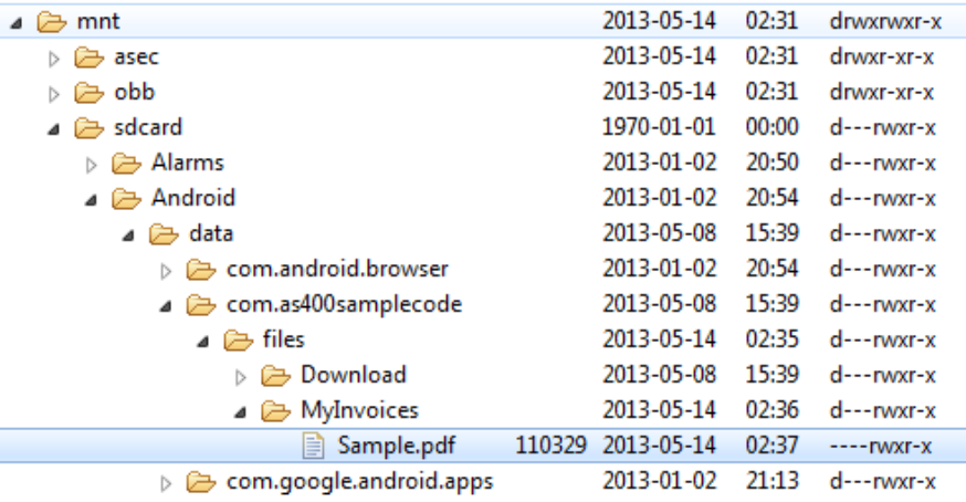 Programmers Sample Guide Android Generate Pdf Using Itext And Print To