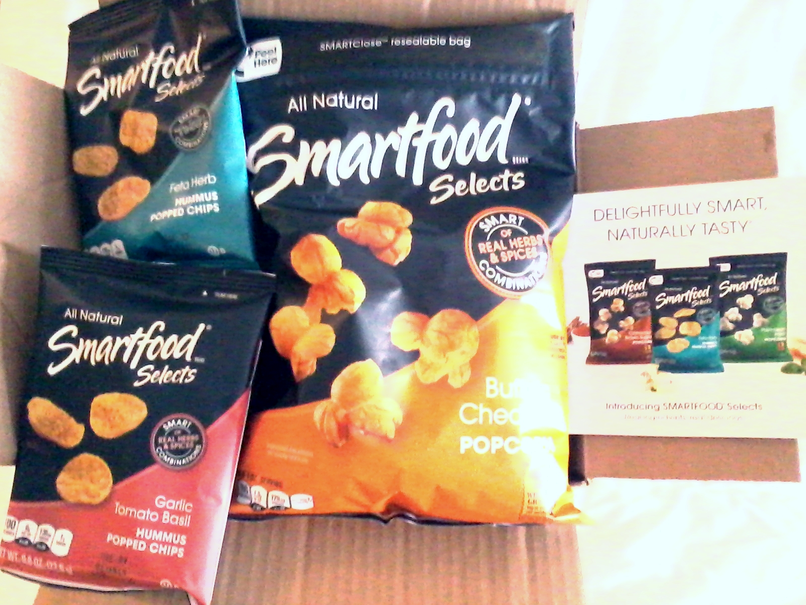 Check it Out! with Dawn: Product Review: Smartfood Selects via @BzzAgent