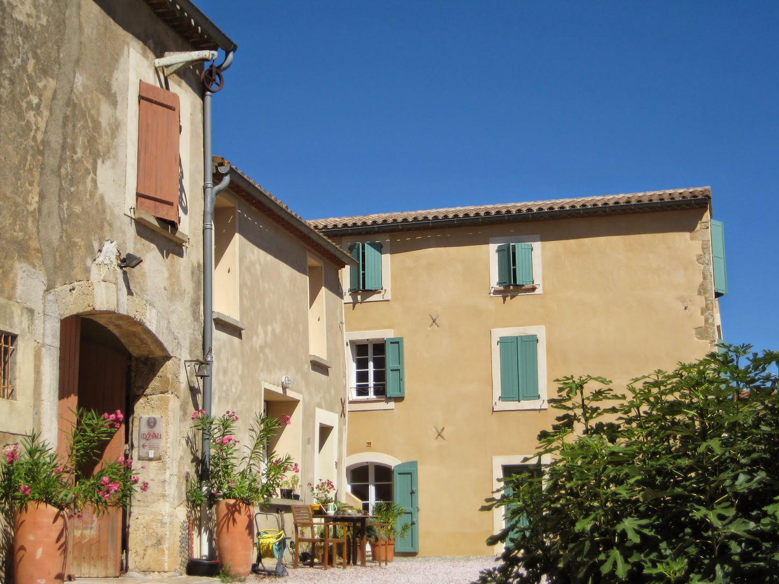 Château Moyau on La Clape.