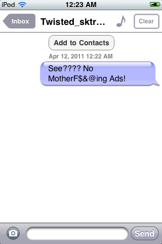 HackLess Do More™: Removing Pinger Textfree Ads For Free!