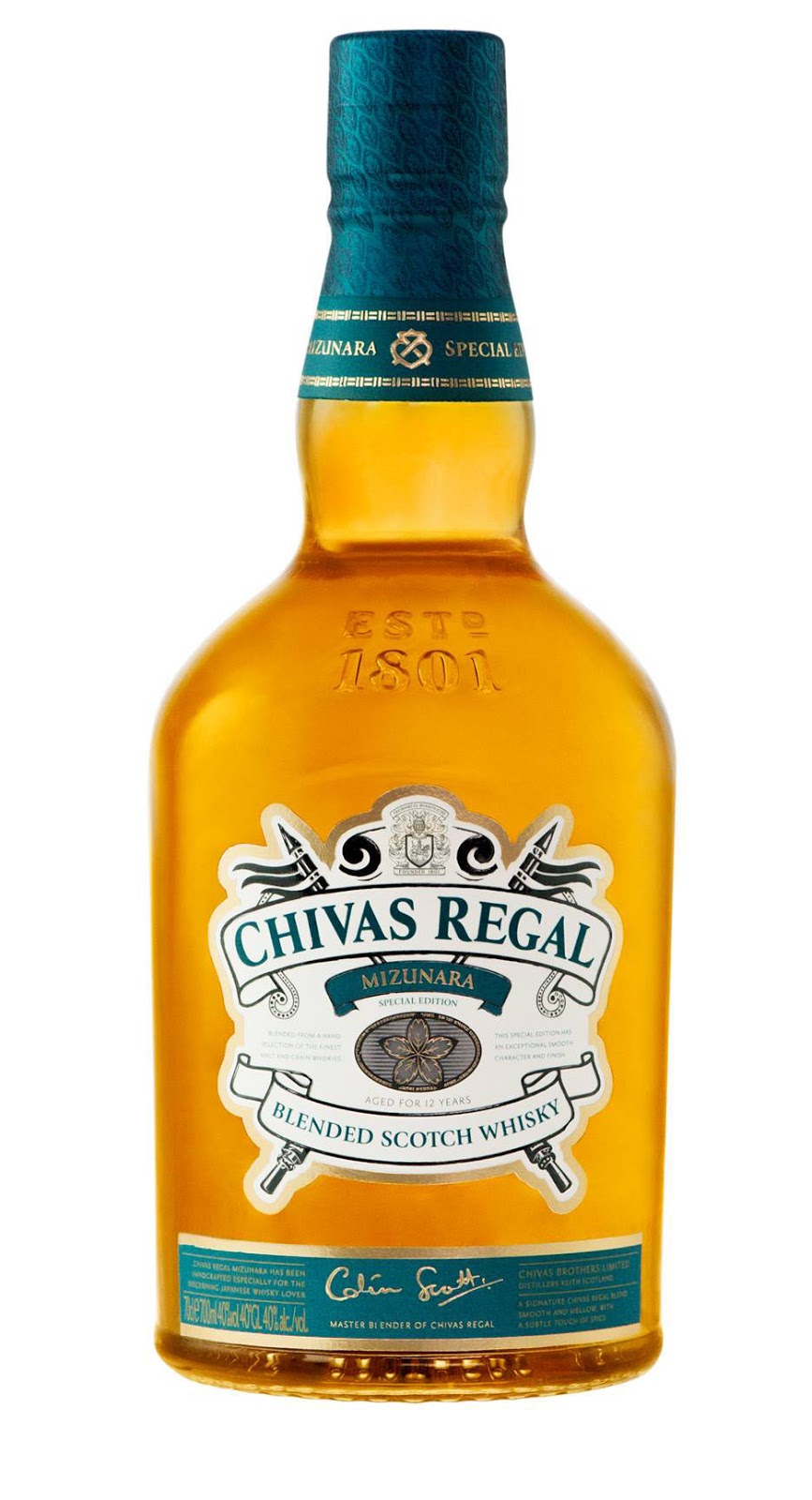 Chivas Regal MIZUNARA Special Edition to be launched in October