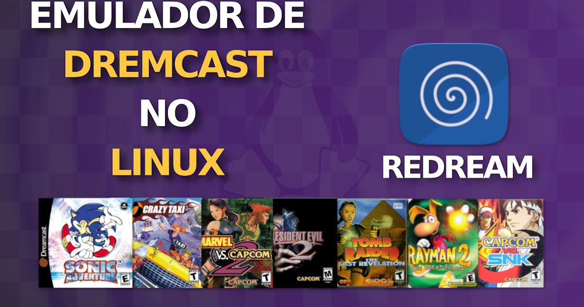 Emulador de DreamCast no Linux