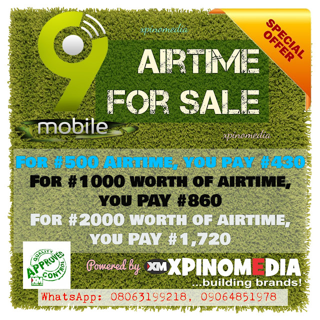 #PROMO: 9mobile Airtime and MTN Data - Xpino's Blog