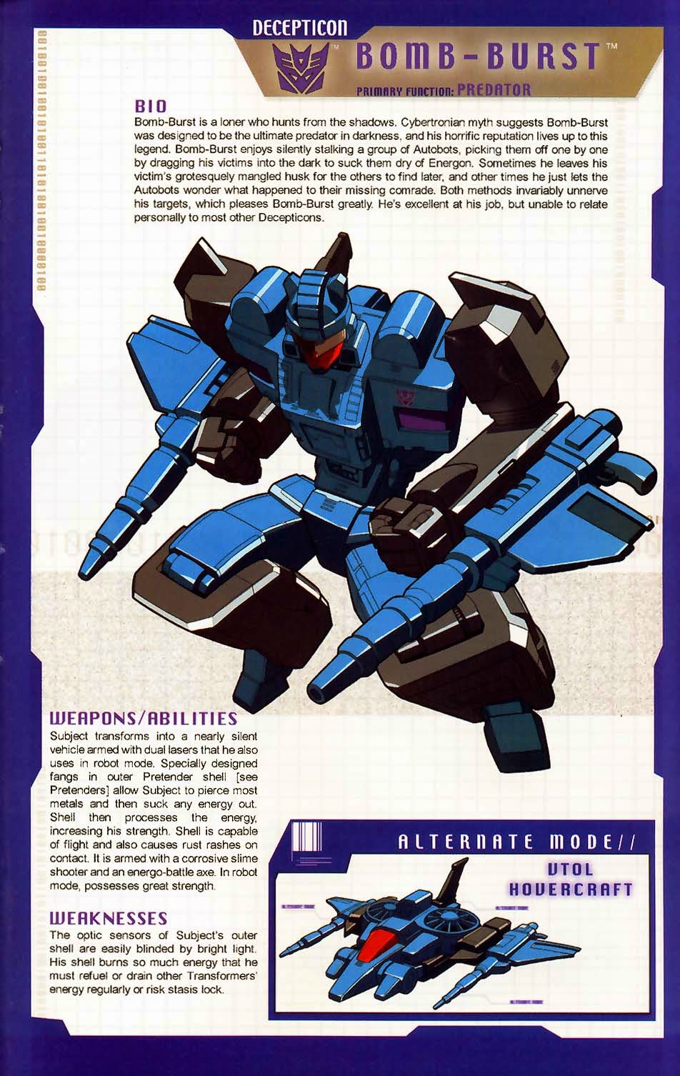 Transformer of the Day: Bomb-Burst (Part 2)