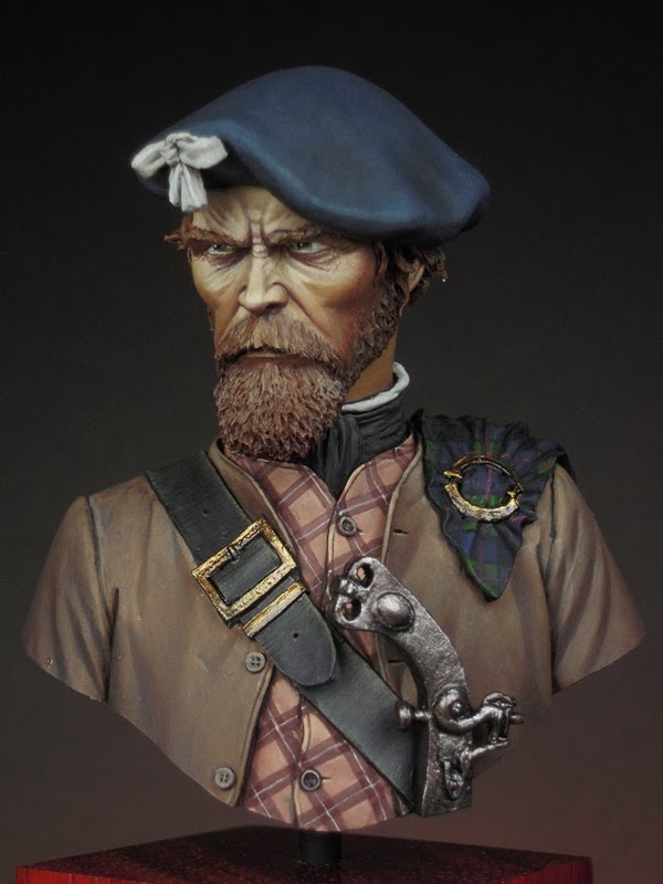 The Beret Project: Jacobite Highlanders with Blue Berets (Bonnets)