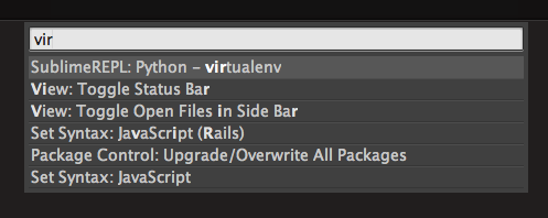 Pura Pura Sibuk: Using Virtualenv with SublimeREPL
