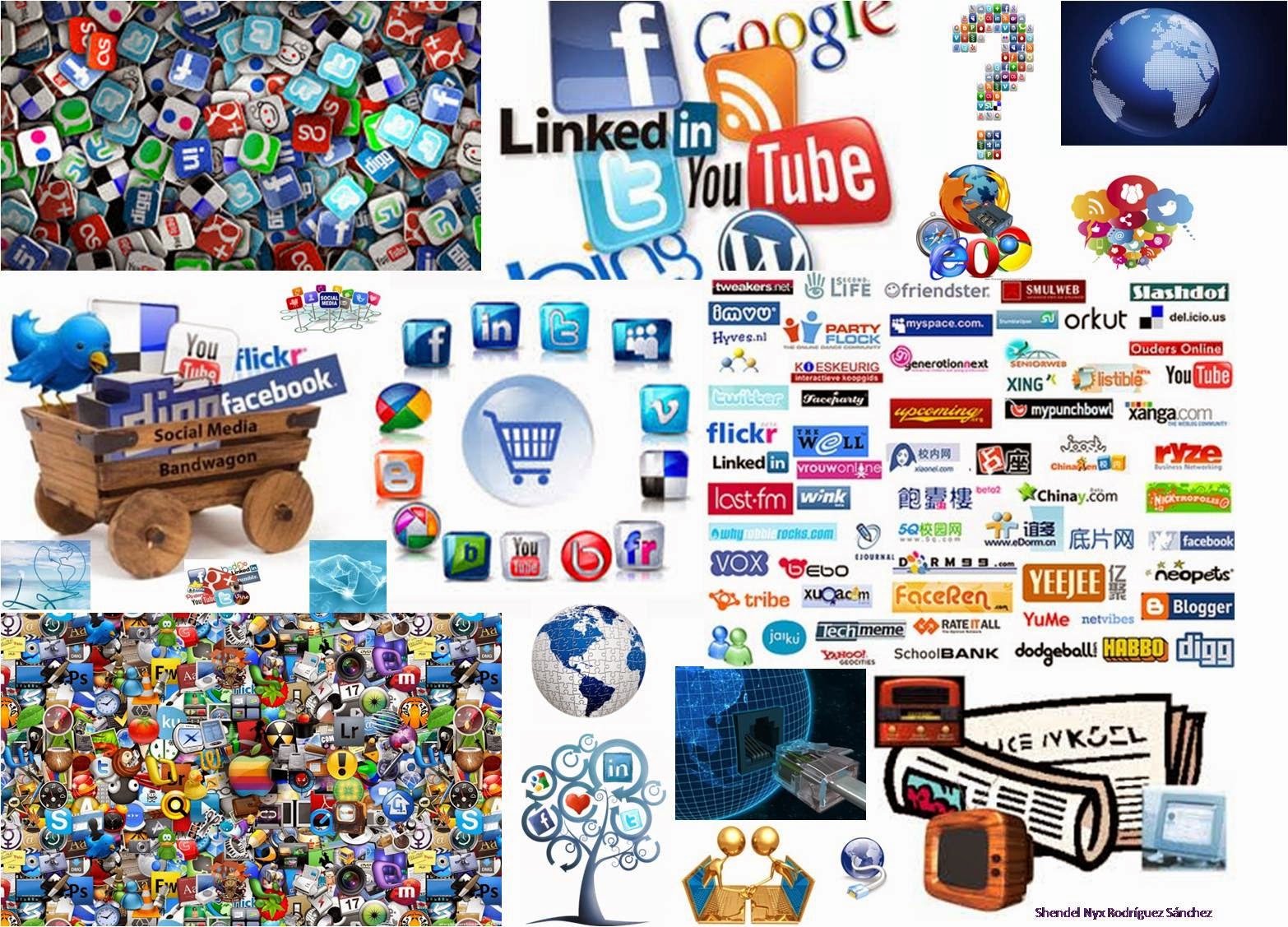 INSP Diplomado en Telesalud: Actividad 5: Collage redes sociales ...