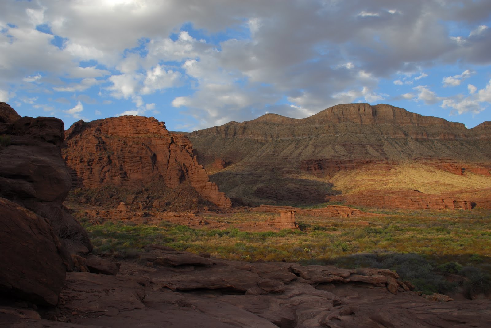 Texas Mountain Trail Daily Photo: Beautiful evening light at Red Rock Ranch