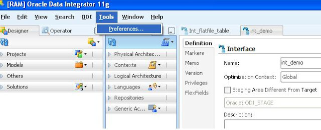 ODI Architecture Overview ~ Oracle Data Integrator