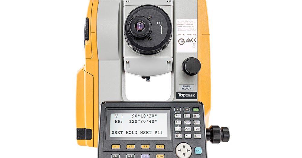 Topcon ES-65 5" Reflectorless Total Station w/ Bluetooth - Hutama Survey