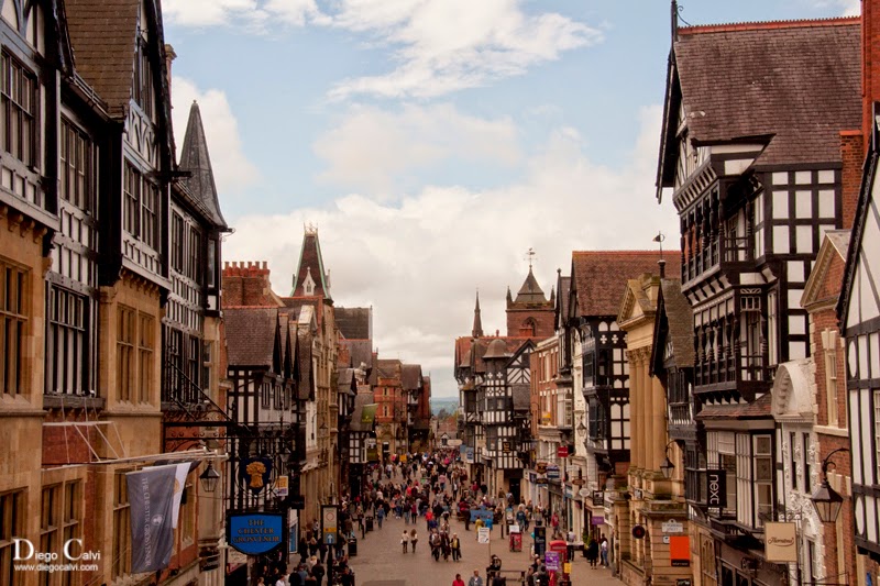 Ciudad Medieval de Chester, Inglaterra : Apuntes de viaje