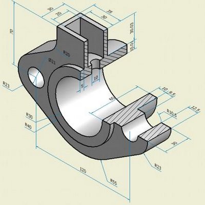 In FreeCad: How to make a cross-section on a draft object? - FreeCAD Forum