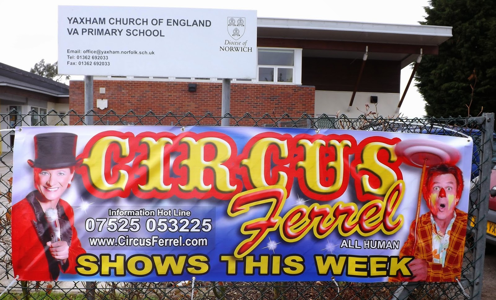 Circus Mania: Circus Ferrel comes to school!