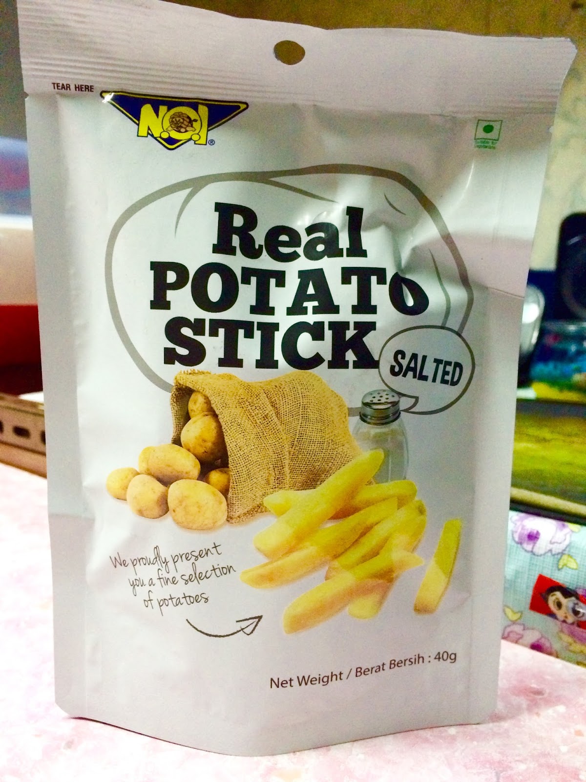 味之素: NOI Fun Stix Salted Real potato stick