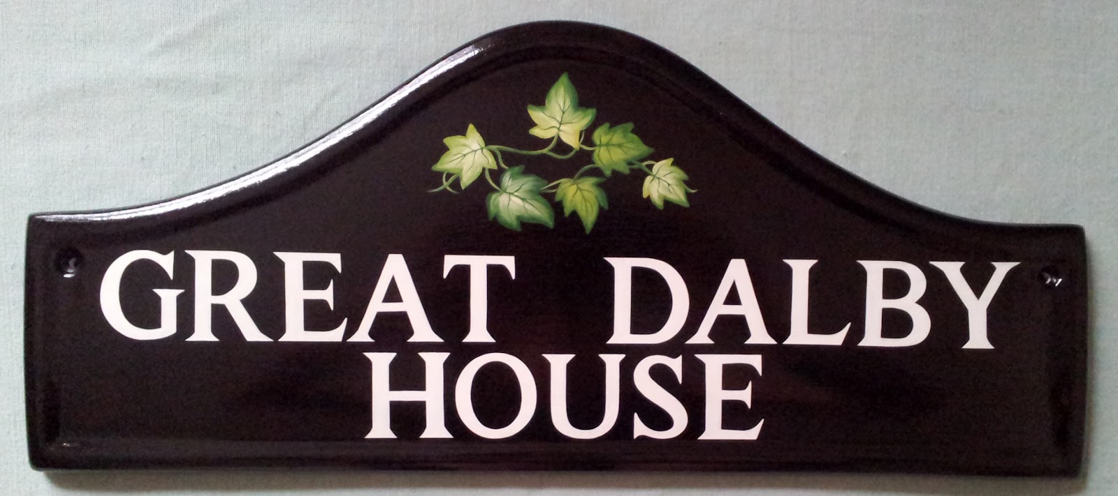 Hand Painted House Signs by Ceramic Art: Latest Signs