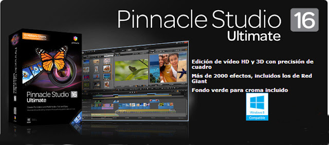 PROGRAMAS GRATIS: Pinnacle Studio 16 Ultimate