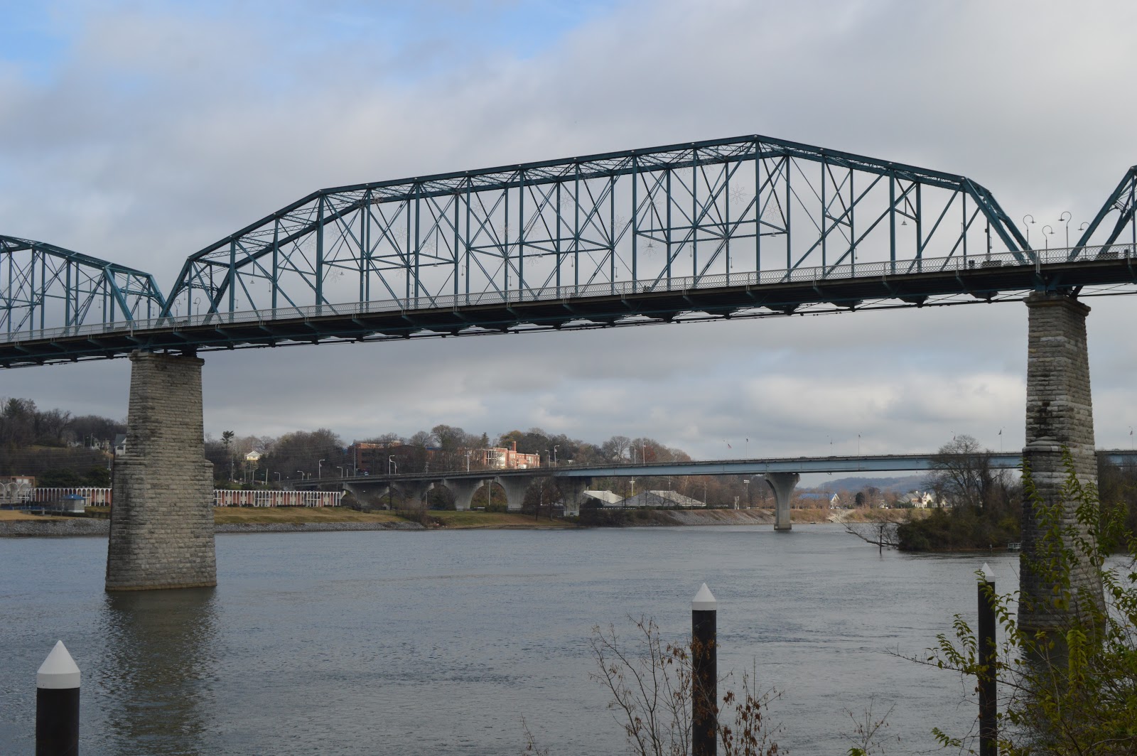 Industrial History: Walnut Street Bridge over Tennessee River in ...