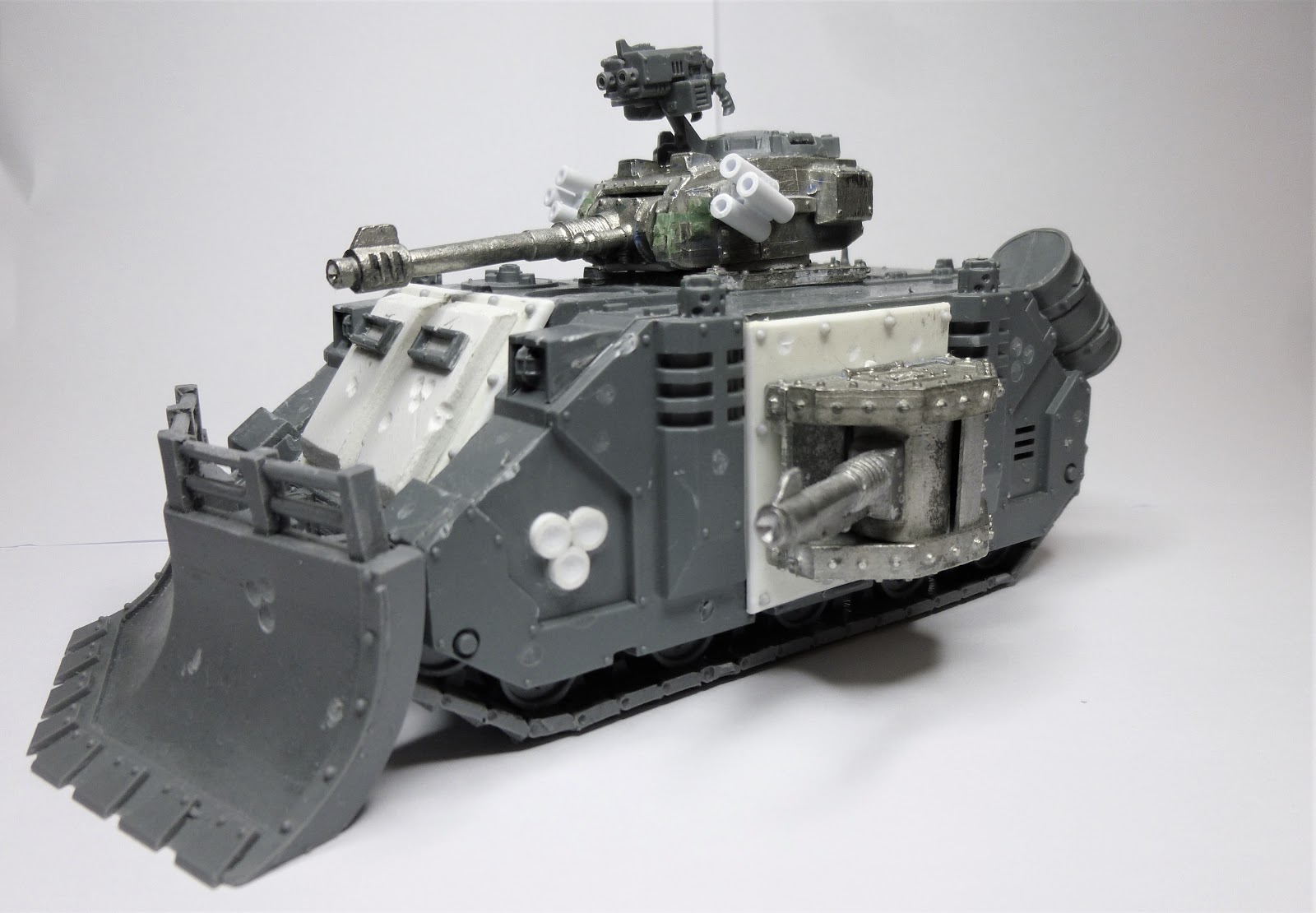 Death Guard - Part VI - WIP Hellforged Leviathan Dreadnought & Predators.