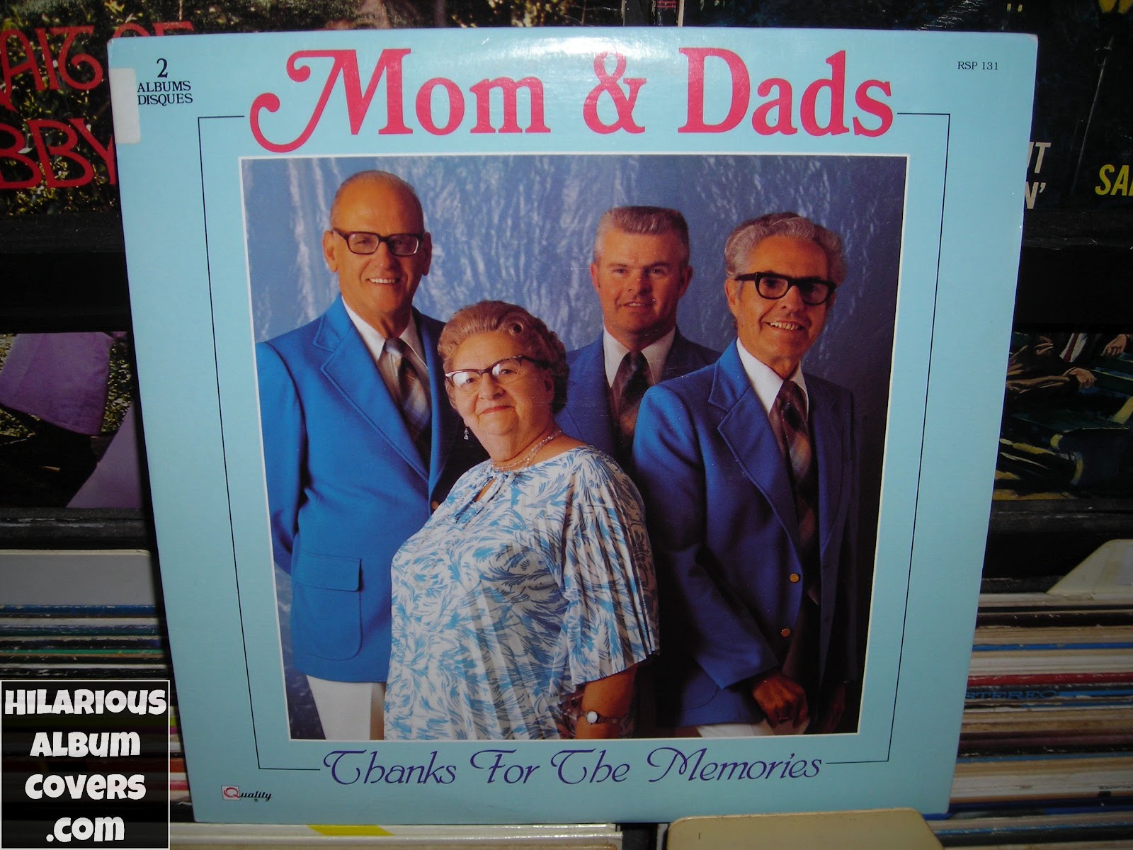 Hilarious Album Covers: MOM & DAD's