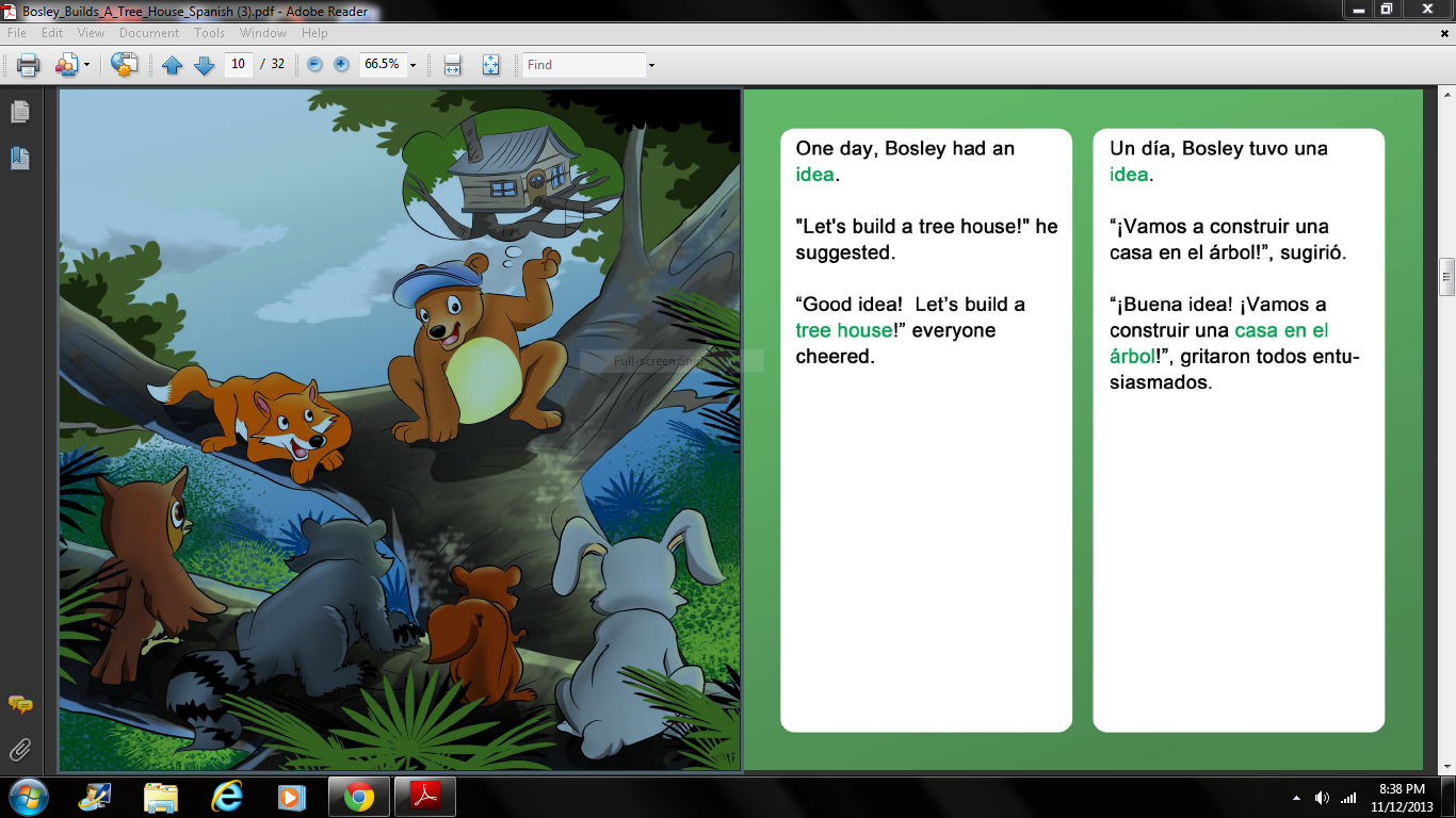 Bosley Builds A Treehouse Dual - Language Children's Book Review and ...