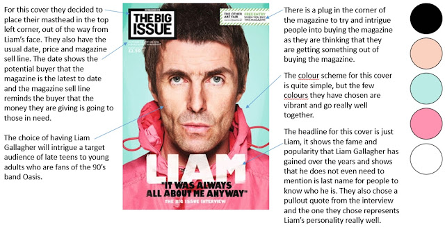 The Big Issue - Front Cover Analysis