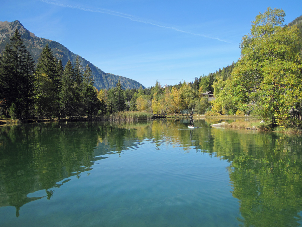 Made in Stand-Up Paddle: Du SUP au Petit Canada: le Lac de Champex