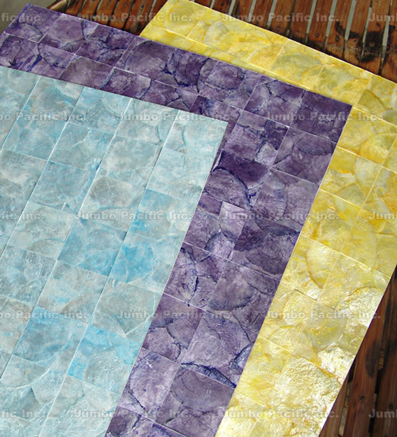 Shell Tiles, Capiz Walling Panels, Seashell Wallpapers, Philippine ...