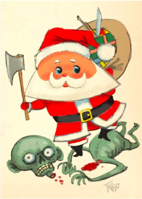 Merry Post-Apocalyptic Christmas From The Ross Family