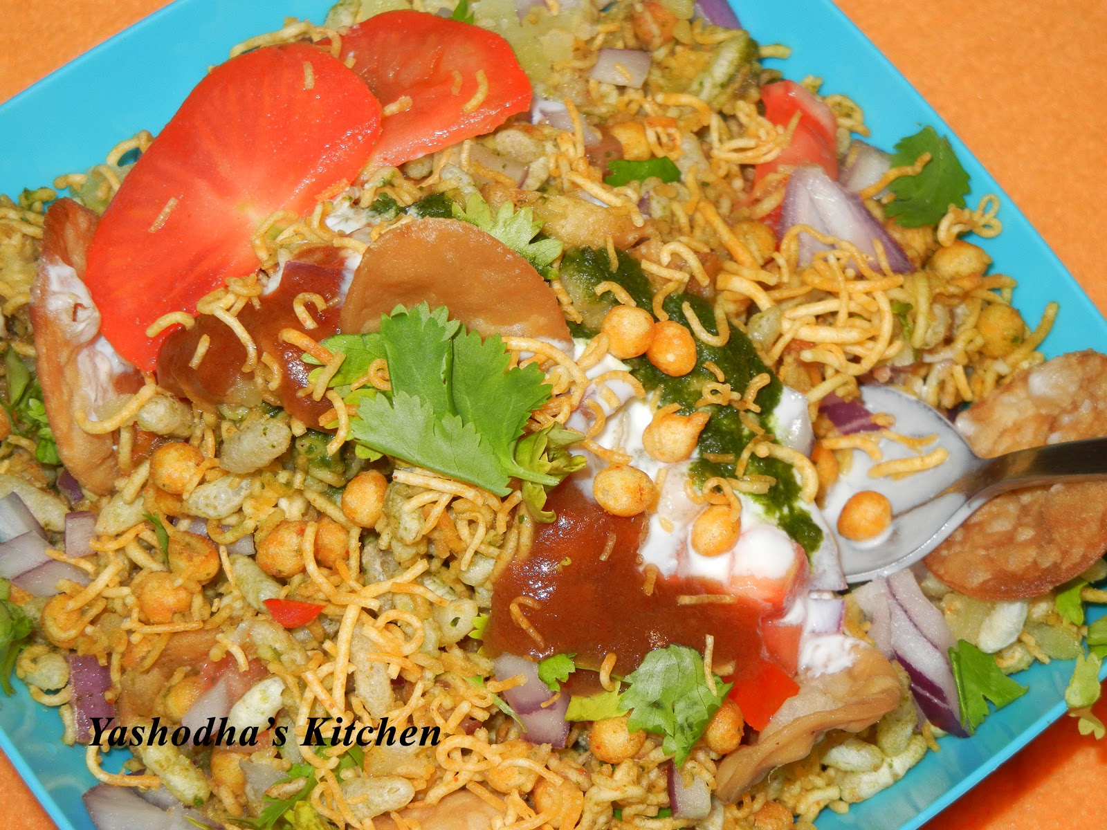 Yashodha's kitchen: BHEL POORI FOR SNC - NO 1