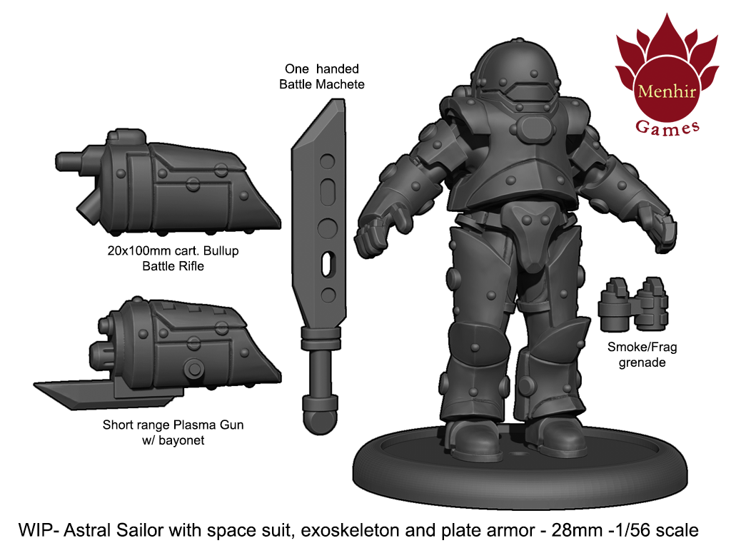 [TMP] "Astral Sailor: sci fi 28mm improved soldiers" Topic