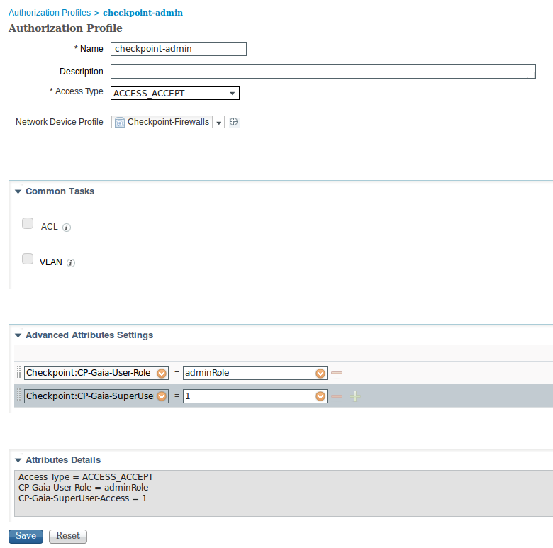 MDT Net Solutions: Checkpoint Gaia Radius authentication with Cisco ISE 2.1