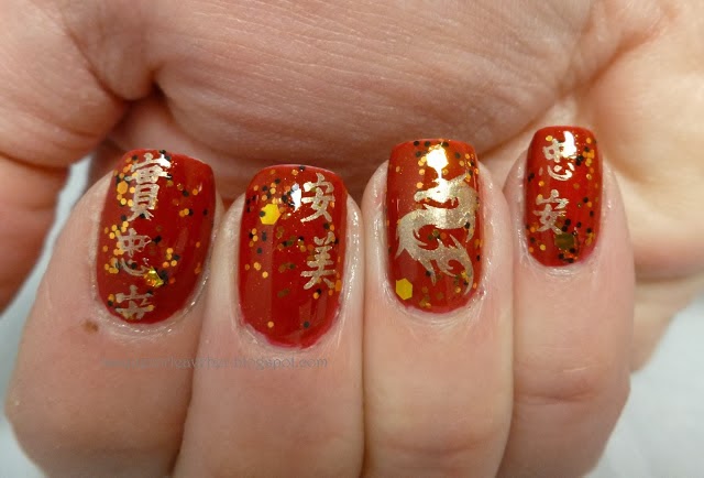 CharmingShopLife: Chinese New Year Nail Art Ideas