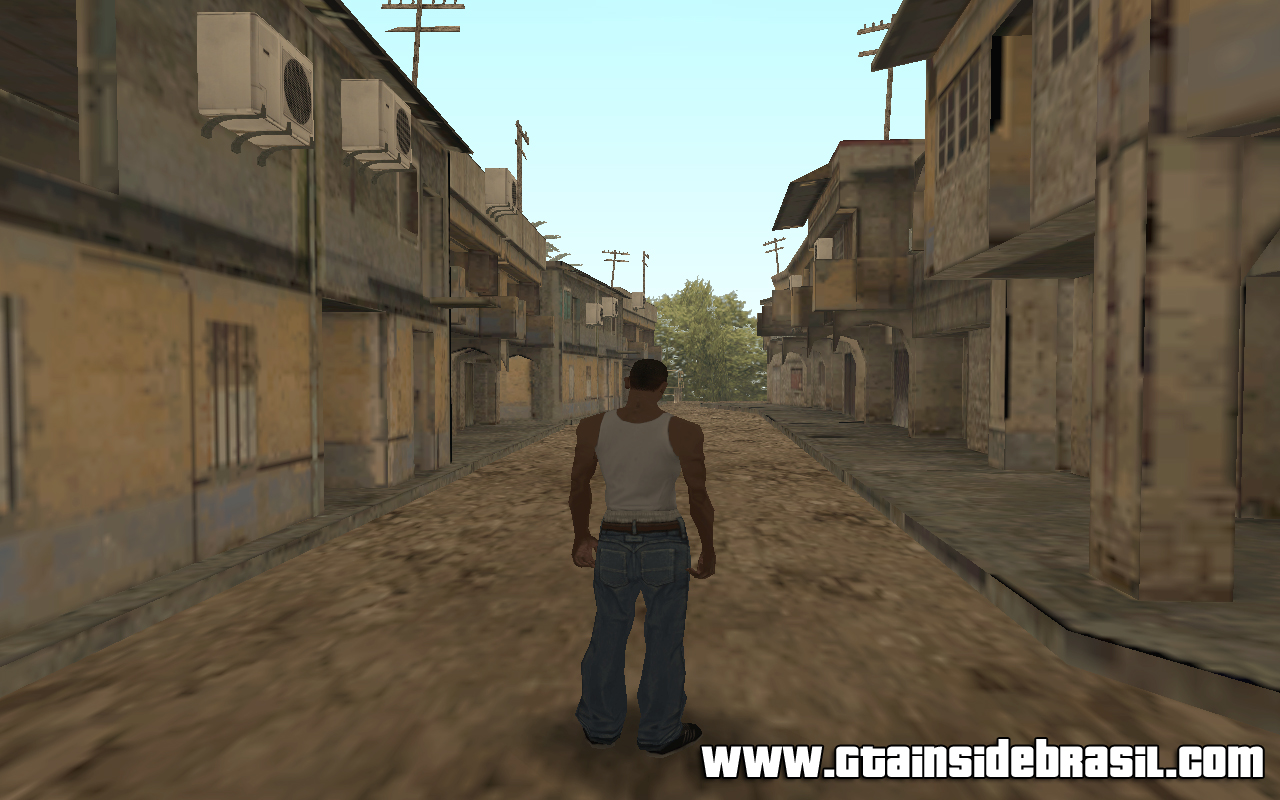 GTA FIVE - MODS: GTA SA - Favela do Rio de Janeiro - Slum