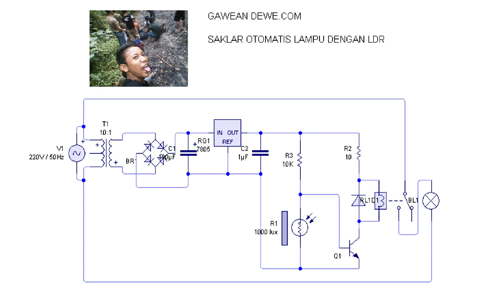 saklar otomatis lampu