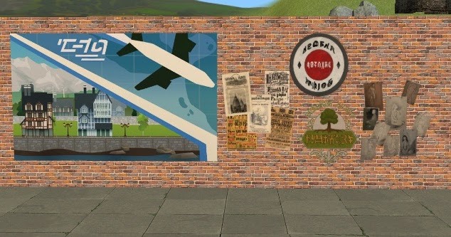 Decat's Sims 2 Creations: Paintings and Posters