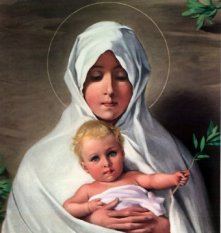 ® Blog Católico Navideño ®: MARÍA Y NIÑO JESÚS