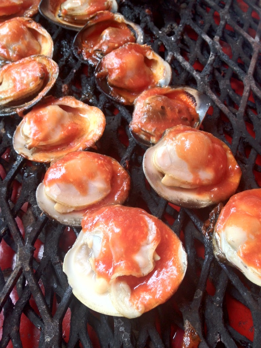 Gorelli Market Recipes: Open Fire Clams