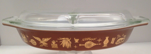 CorningWare 411: Early American - Corning Ware, not Pyrex