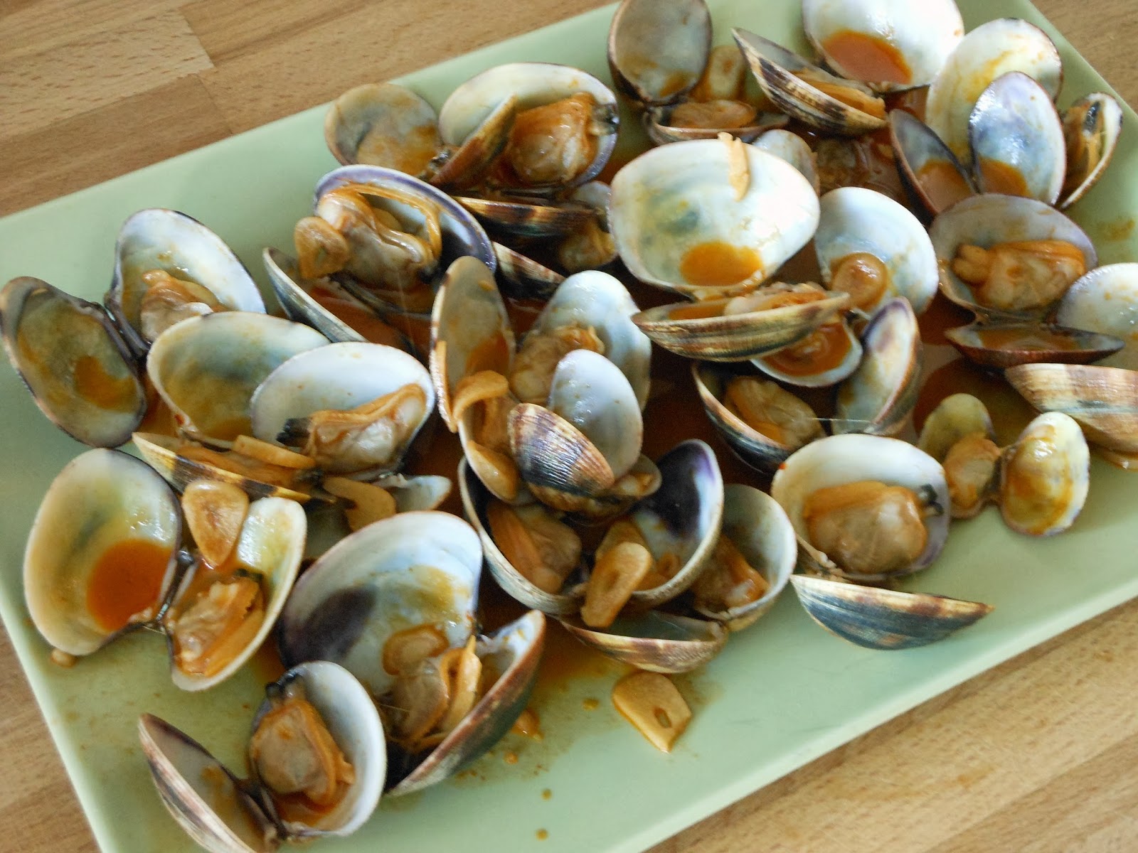 Almejas a la marinera - Cocinar con-Ciencia